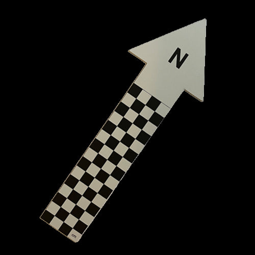 North Arrow 23cm – Past Horizons