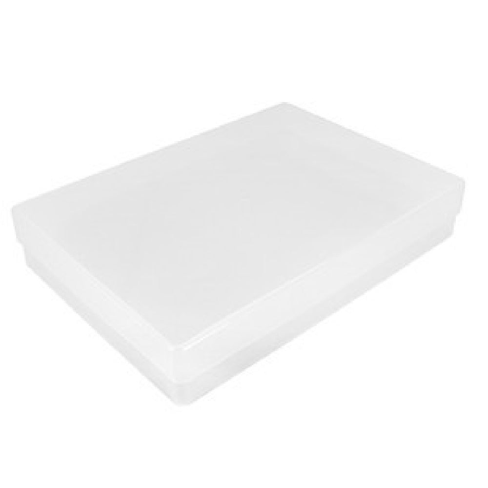 Lidded Transparent Plastic Box (A4 size) 30x22x5.5cm – Past Horizons