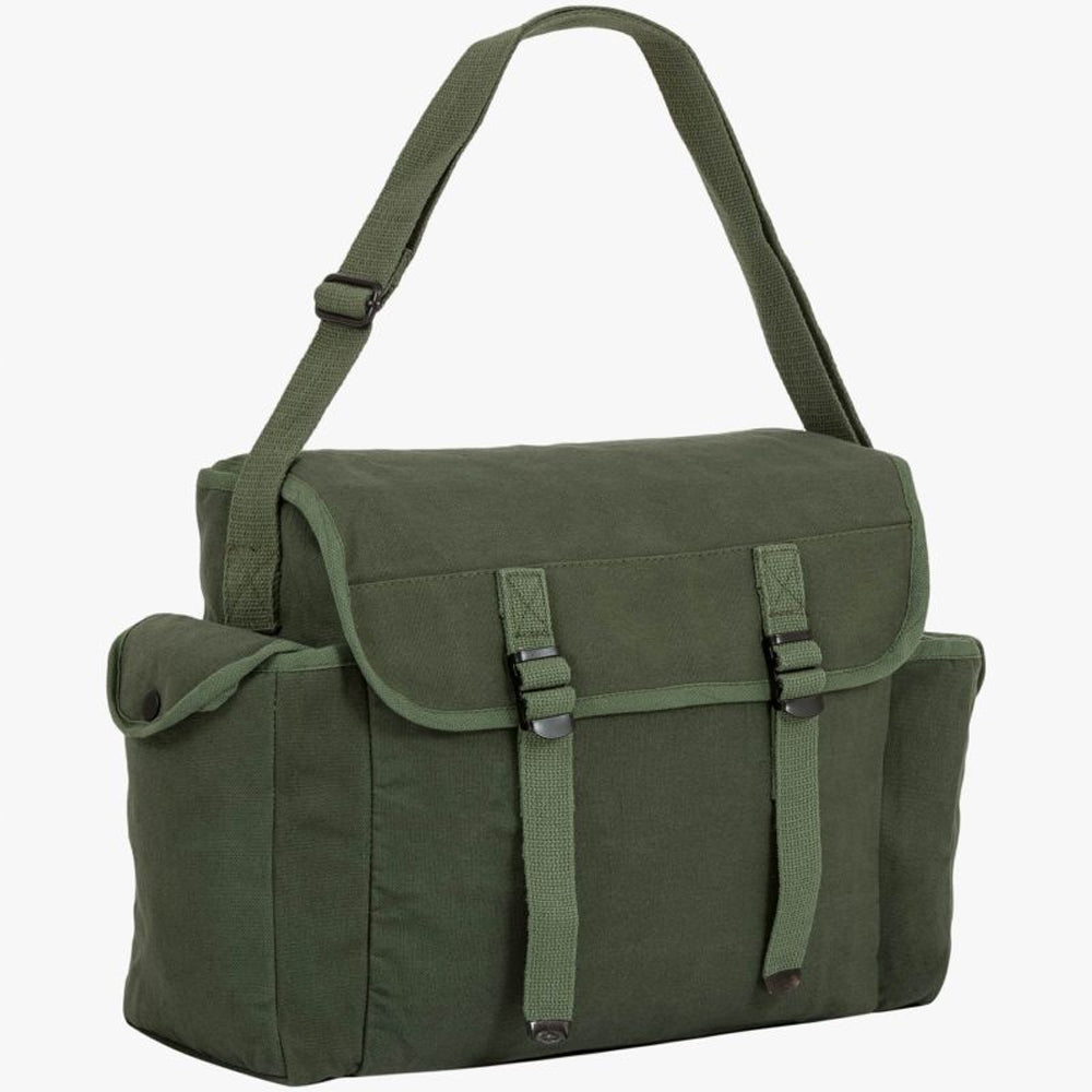 Heavy Duty Haversack - Olive – Past Horizons