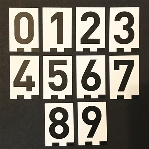 Numbers 0-9 – Past Horizons